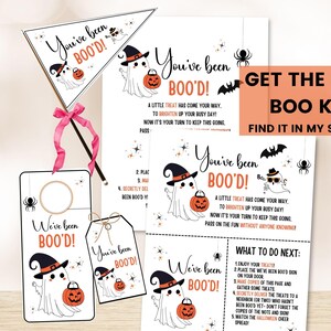 You've Been Boo'd Printable Halloween You've Been Booed Printable ...
