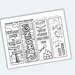 Camping Bookmarks Printable Coloring Bookmarks for Kids Printable ...
