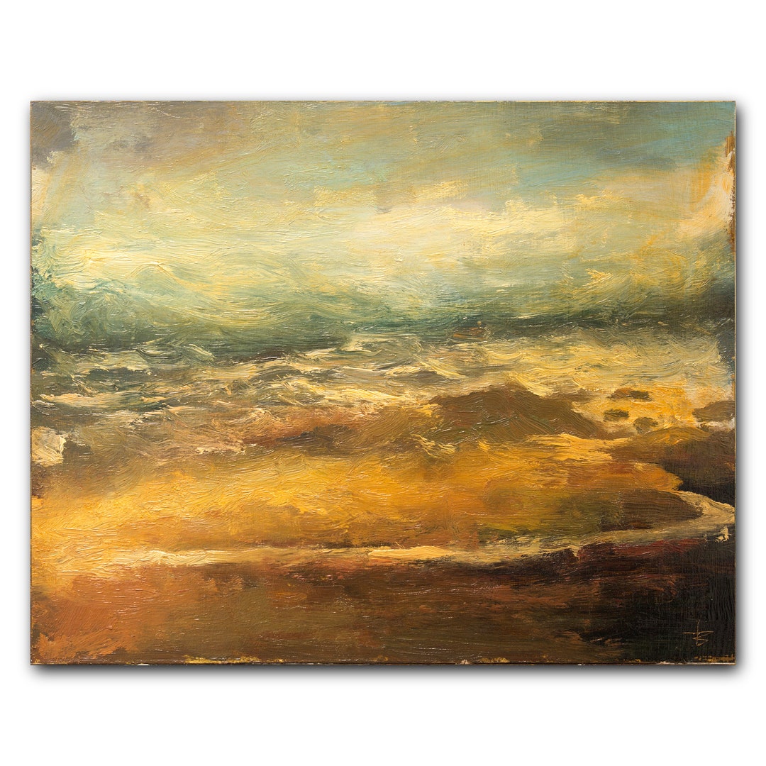 Oil Painting 8x10 in ORIGINAL Landscape UNFRAMED Painting by Bruno ...