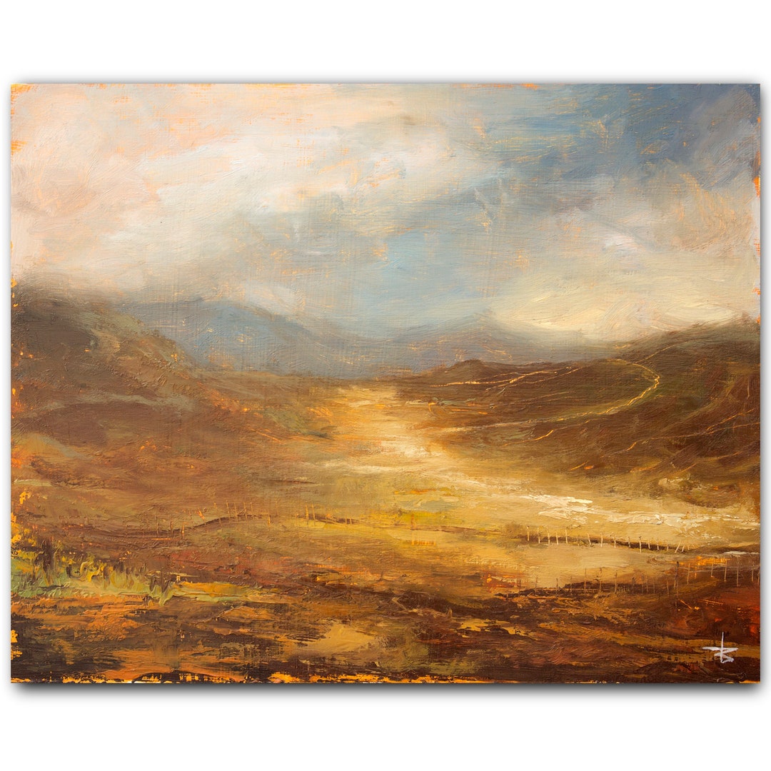 Oil Painting 8x10 in - ORIGINAL - Landscape - UNFRAMED - Painting by ...