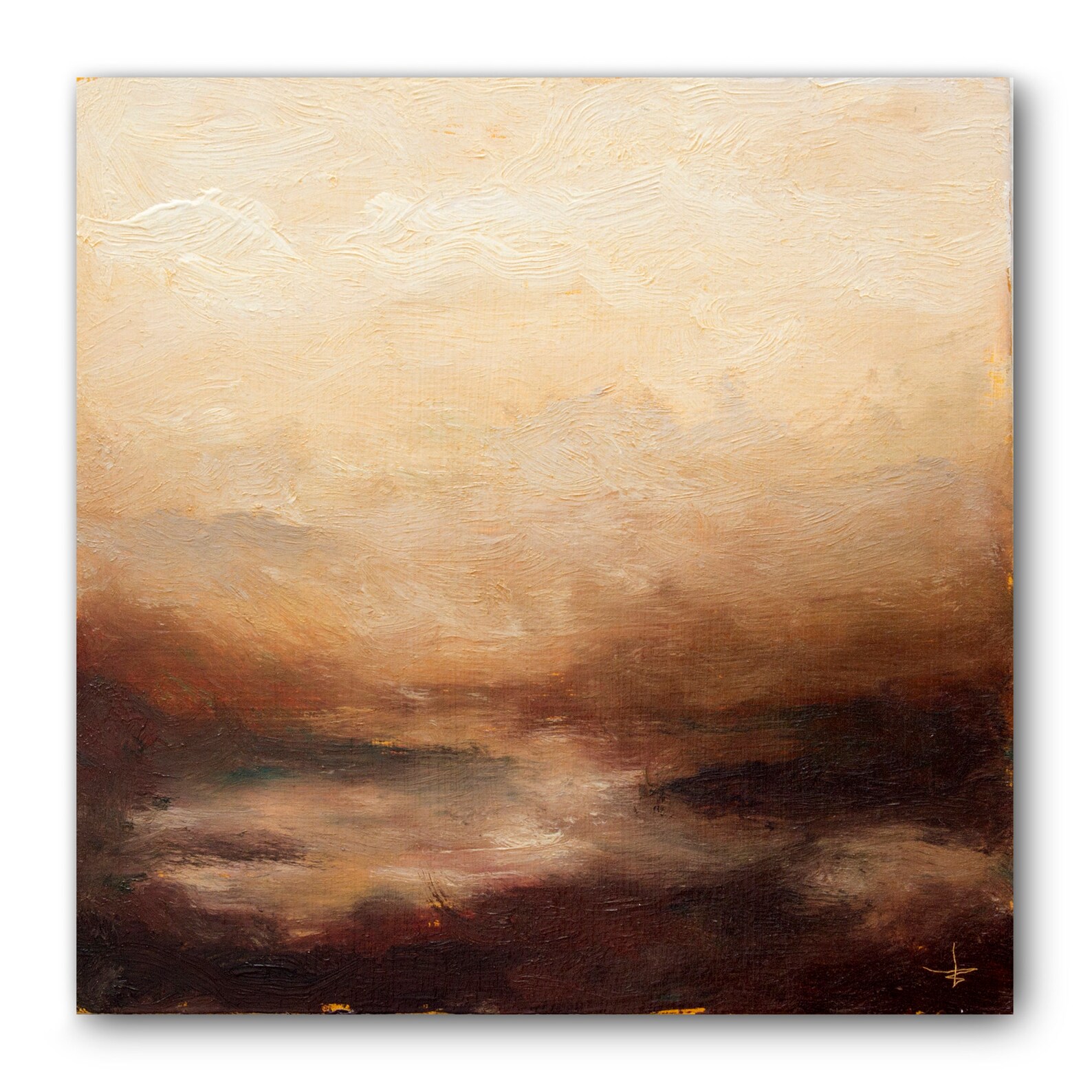 Oil Painting 6x6 in - ORIGINAL - Landscape - UNFRAMED - Painting by ...