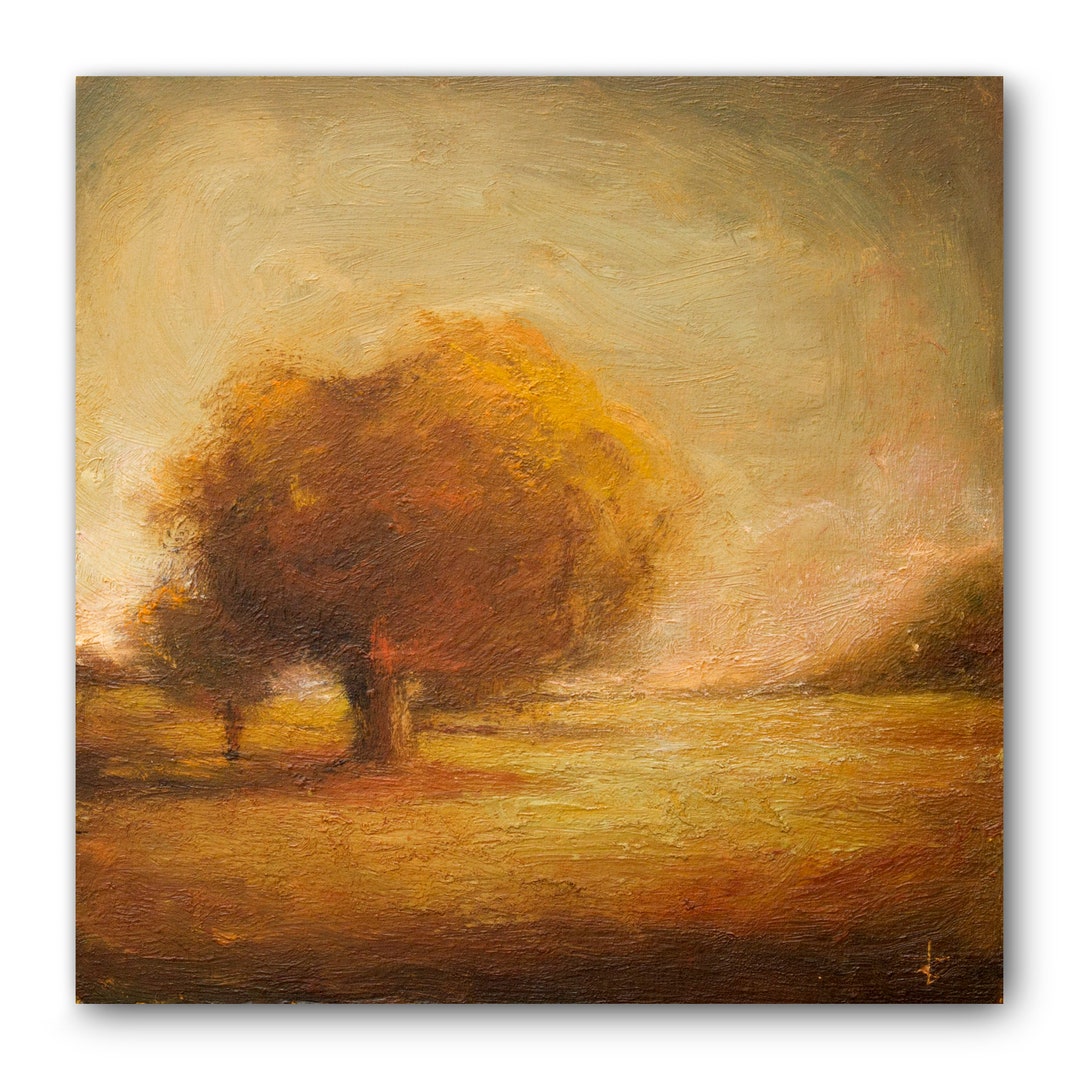 Oil Painting 6x6 in - ORIGINAL - Landscape - UNFRAMED - Painting by ...