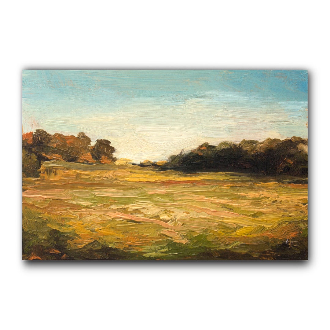 Oil Painting 4x6 in - ORIGINAL - Landscape - UNFRAMED - Painting by ...