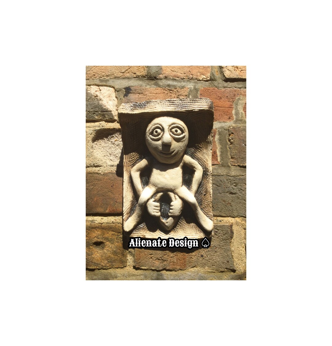 SHEELA NA GIG Stone Wall Plaque..suitable for Indoors or Outside - Etsy ...