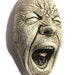 Stone Gargoyle Face "tribal Yawn" Wall Plaque for Indoors or Outdoors ...