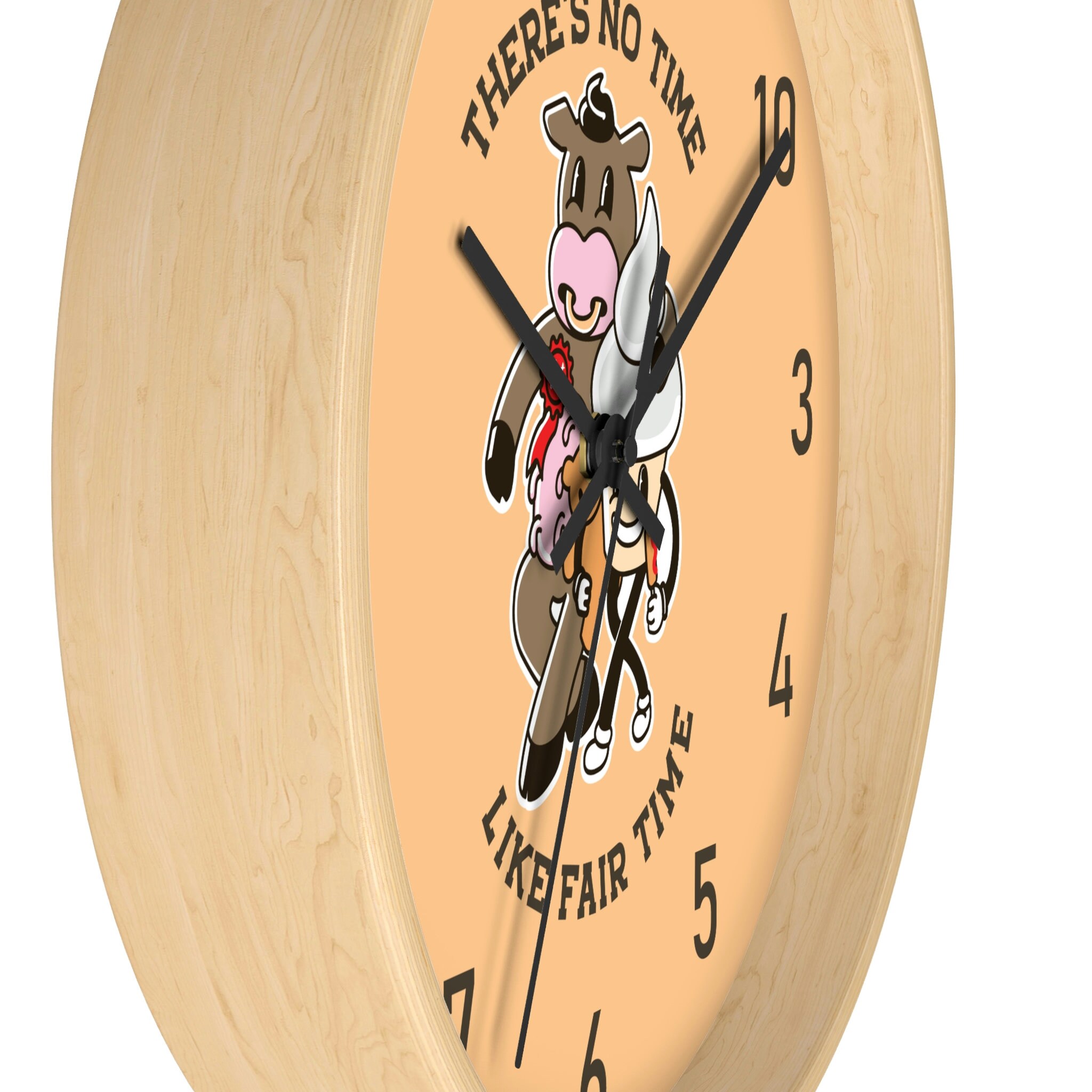 There's No Time Like Fair Time Wall Clock - Etsy