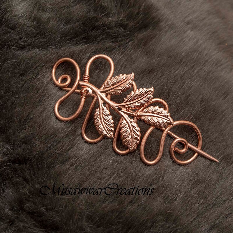 Wire Shawl Pin - Etsy