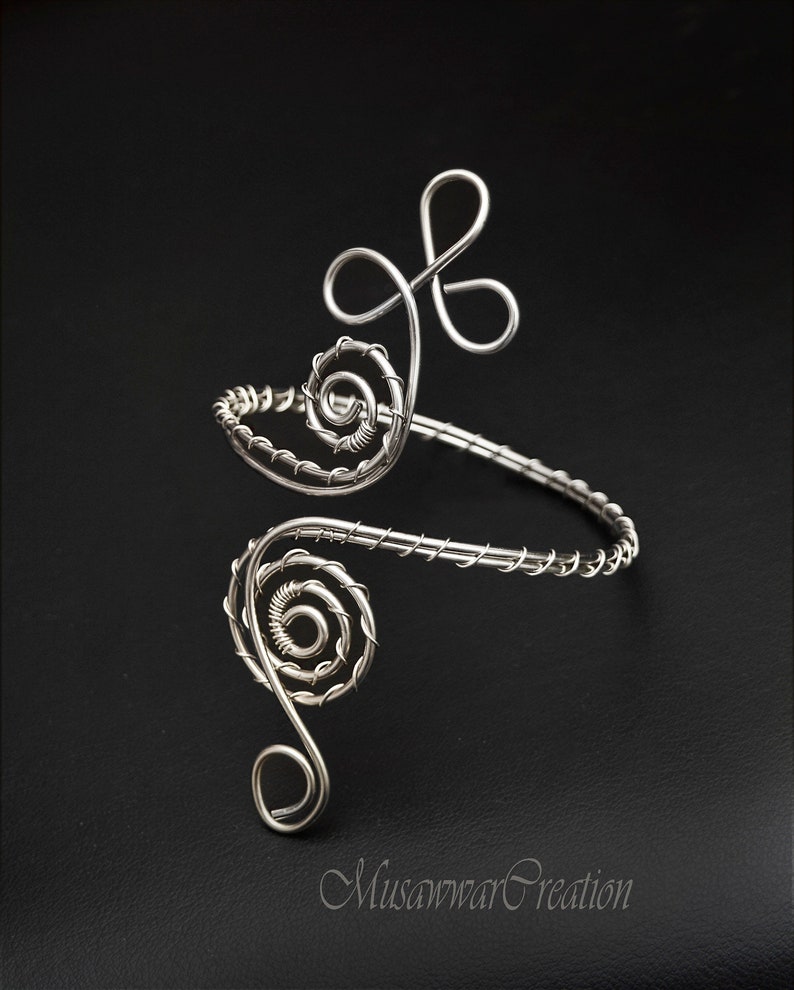 Copper Armlet Celtic Design Upper Arm Cuff Celtic Swirl - Etsy UK