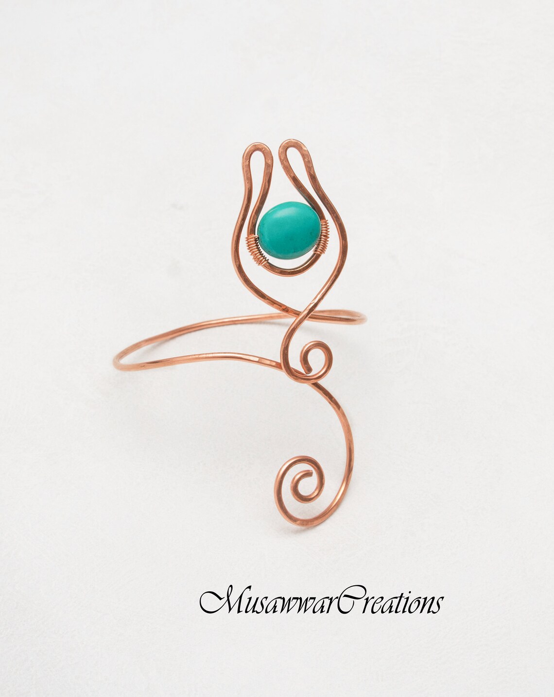 Statement New Design Copper Arm Cuff Textured Copper Arm Cuff - Etsy UK