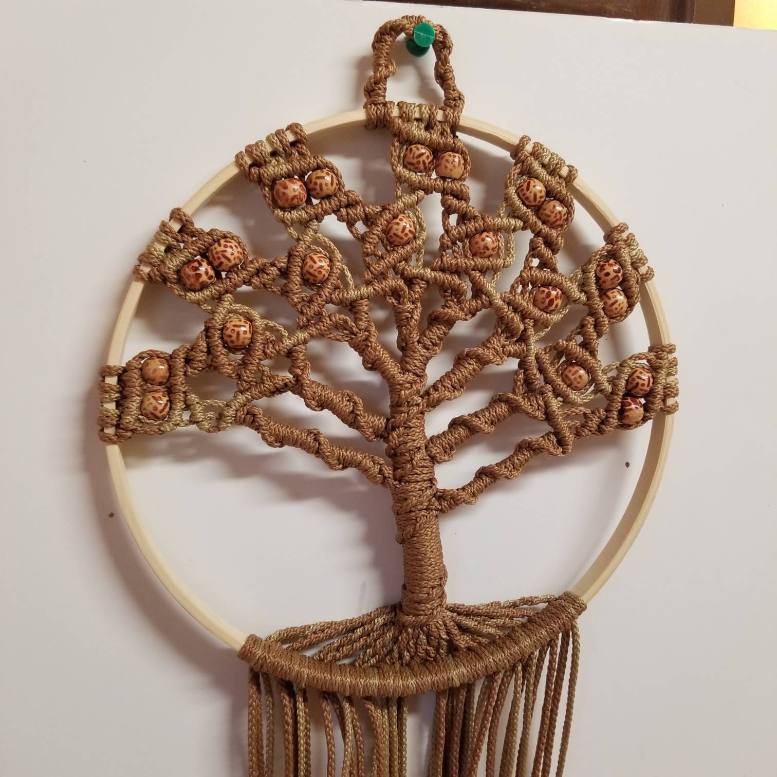 Macrame árbol de la vida pared colgante | Etsy