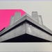 National Theatre in Neon Pink, Brutalist Print - Etsy