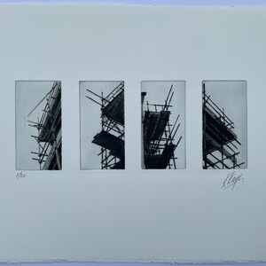 Group of Scaffolding Prints - Etsy