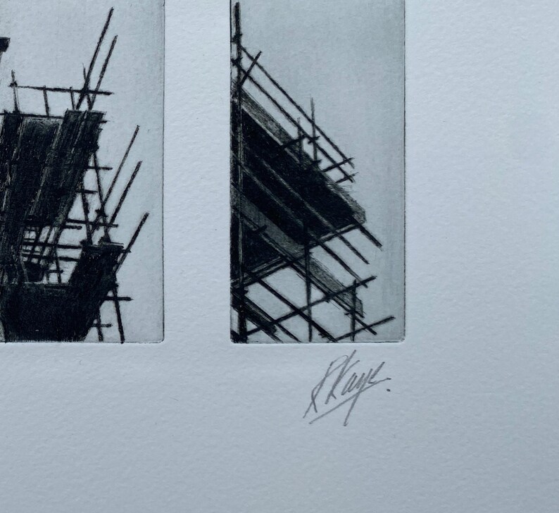 Group of Scaffolding Prints - Etsy