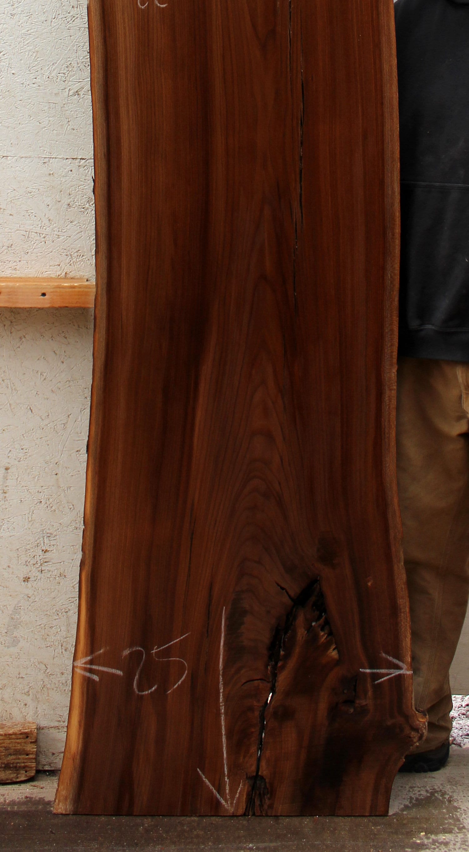 Rustic Live Edge Countertop Natural Elm Raw Wood Slab Custom - Etsy