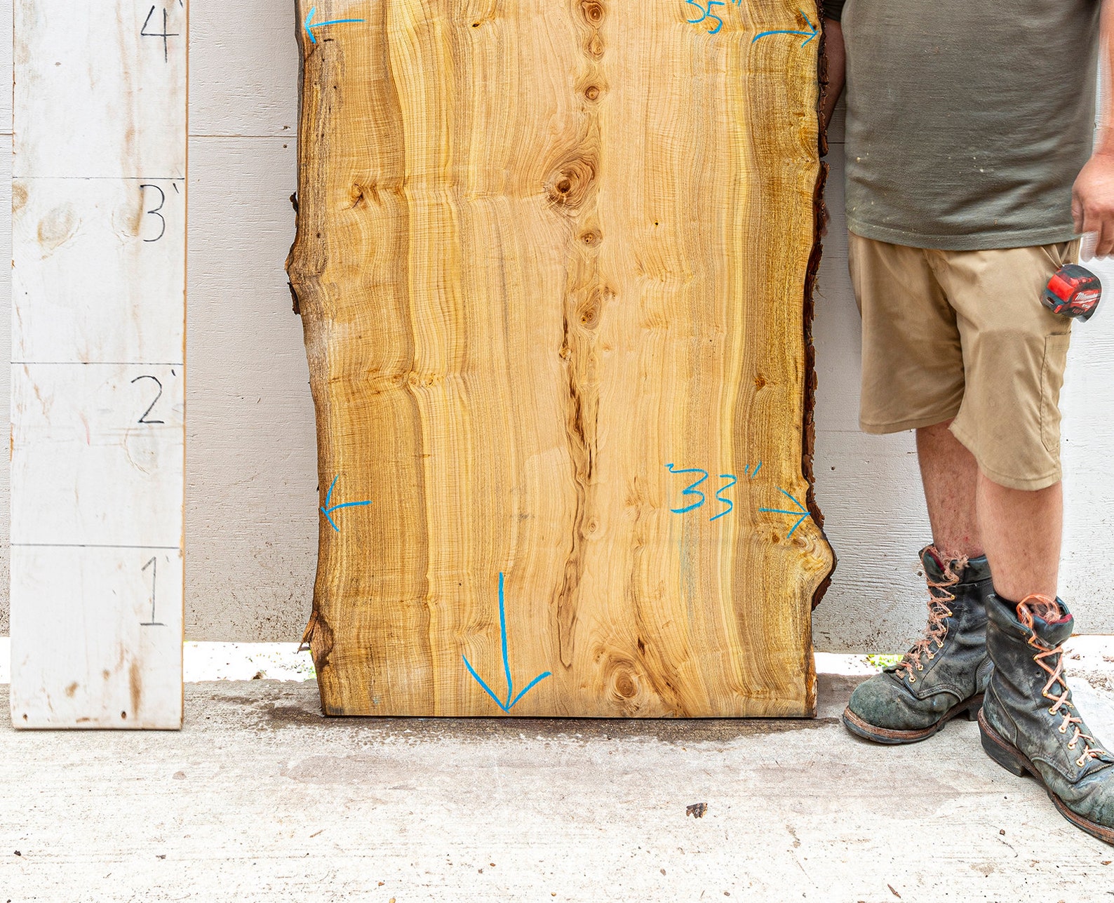 Live Edge Vanity Bar Top Natural Myrtle Raw Wood Slab Custom Unfinished ...