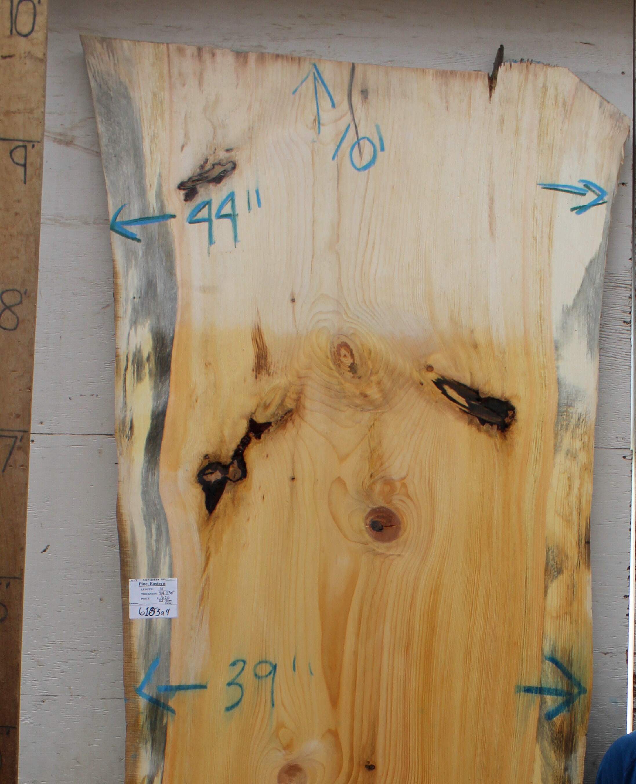 Knotty Live Edge Custom Conference Table Natural Raw Wood Slab Dining ...