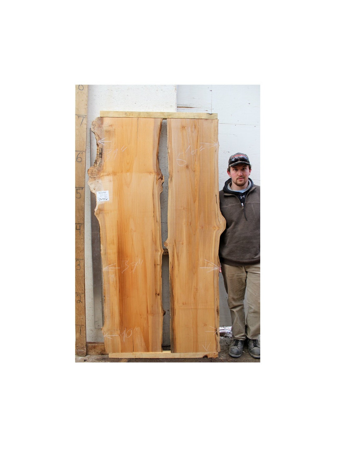 Live Edge River Tabletop Natural Big Leaf Maple Raw Wood Slab Custom ...