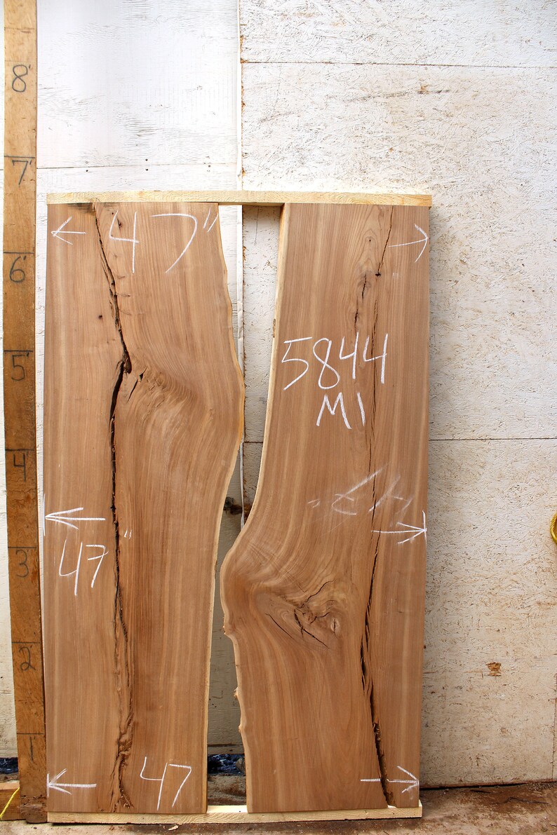 River Table Live Edge Natural Wood Slab Dining Tabletop Rustic - Etsy