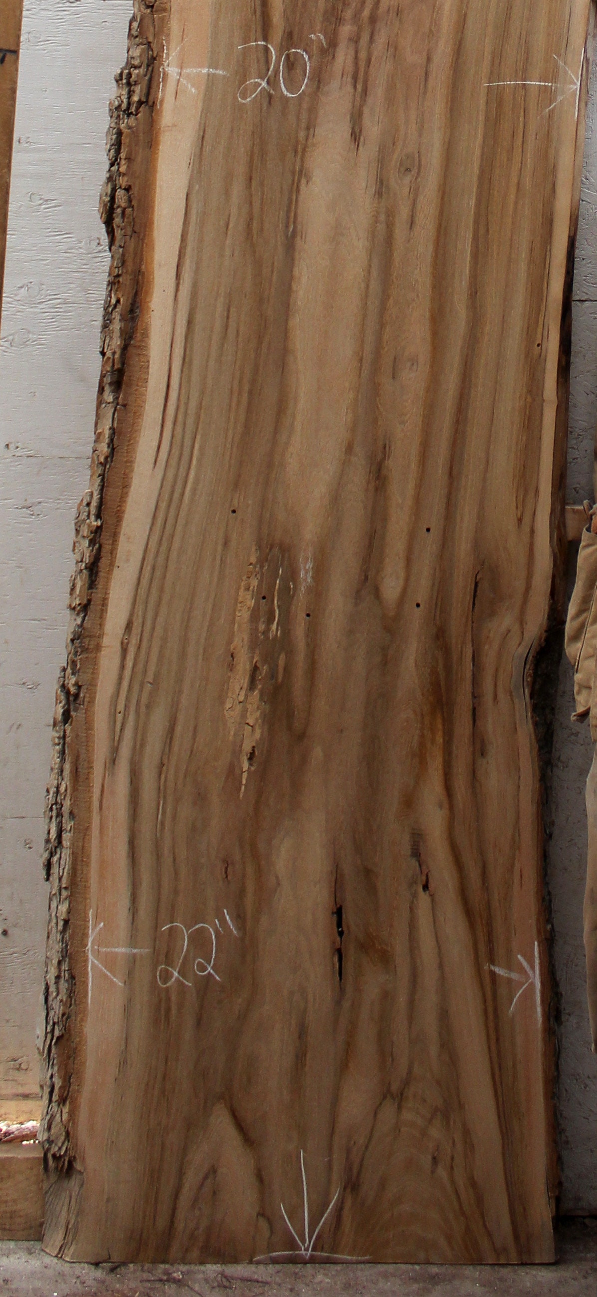 Elm Live Edge Wood Slab Bar Top Natural Raw Wooden Countertop - Etsy