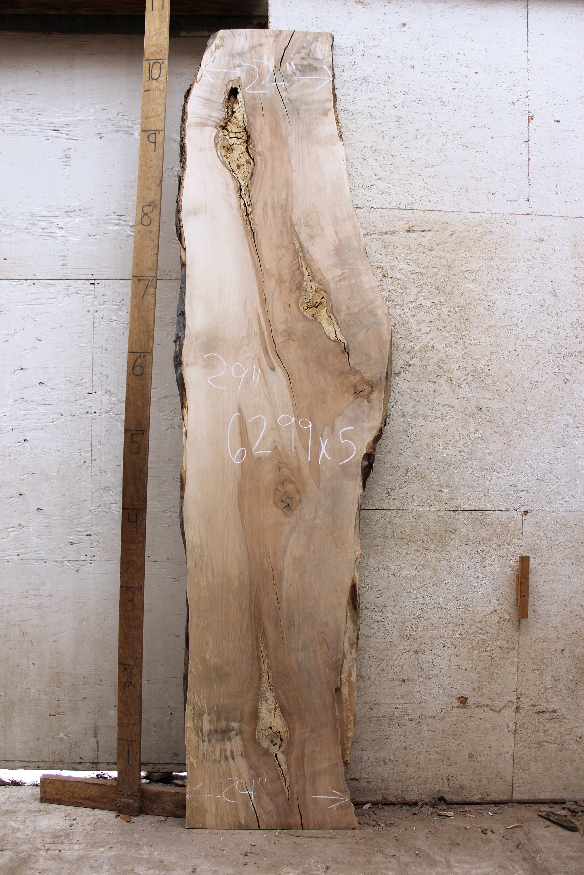 Wood Slab Kitchen Counter Natural Maple Bar Top Live Edge - Etsy