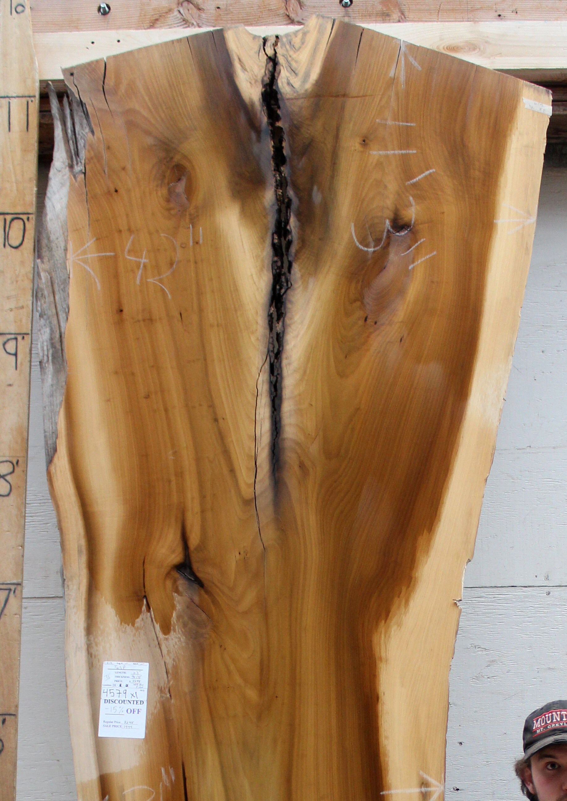 Thick Live Edge Bartop Counter Top DIY Natural Wood Slab Countertop Bar ...