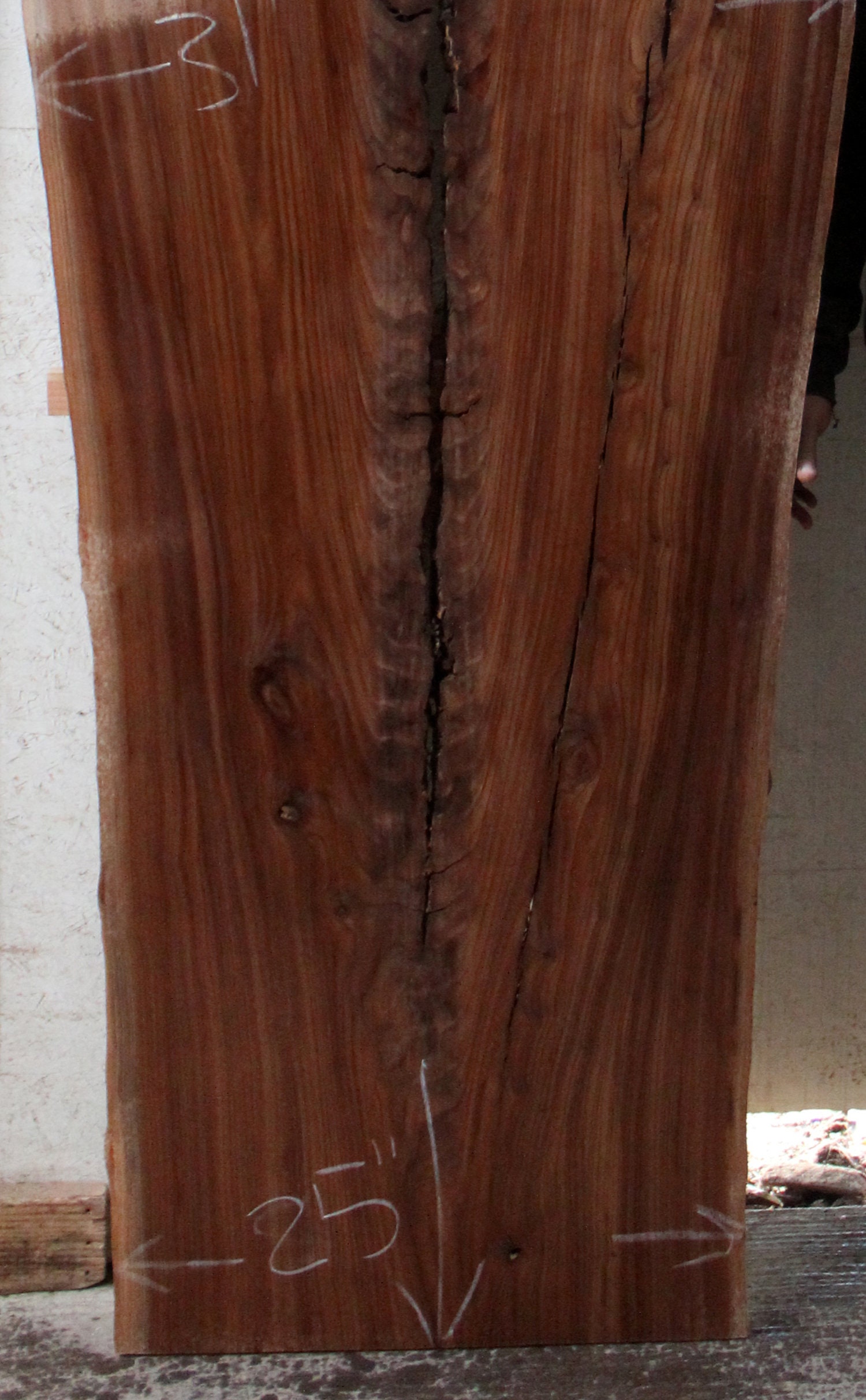 Live Natural Edge Wood Slab Table Custom Rustic Elm Wooden Dining ...