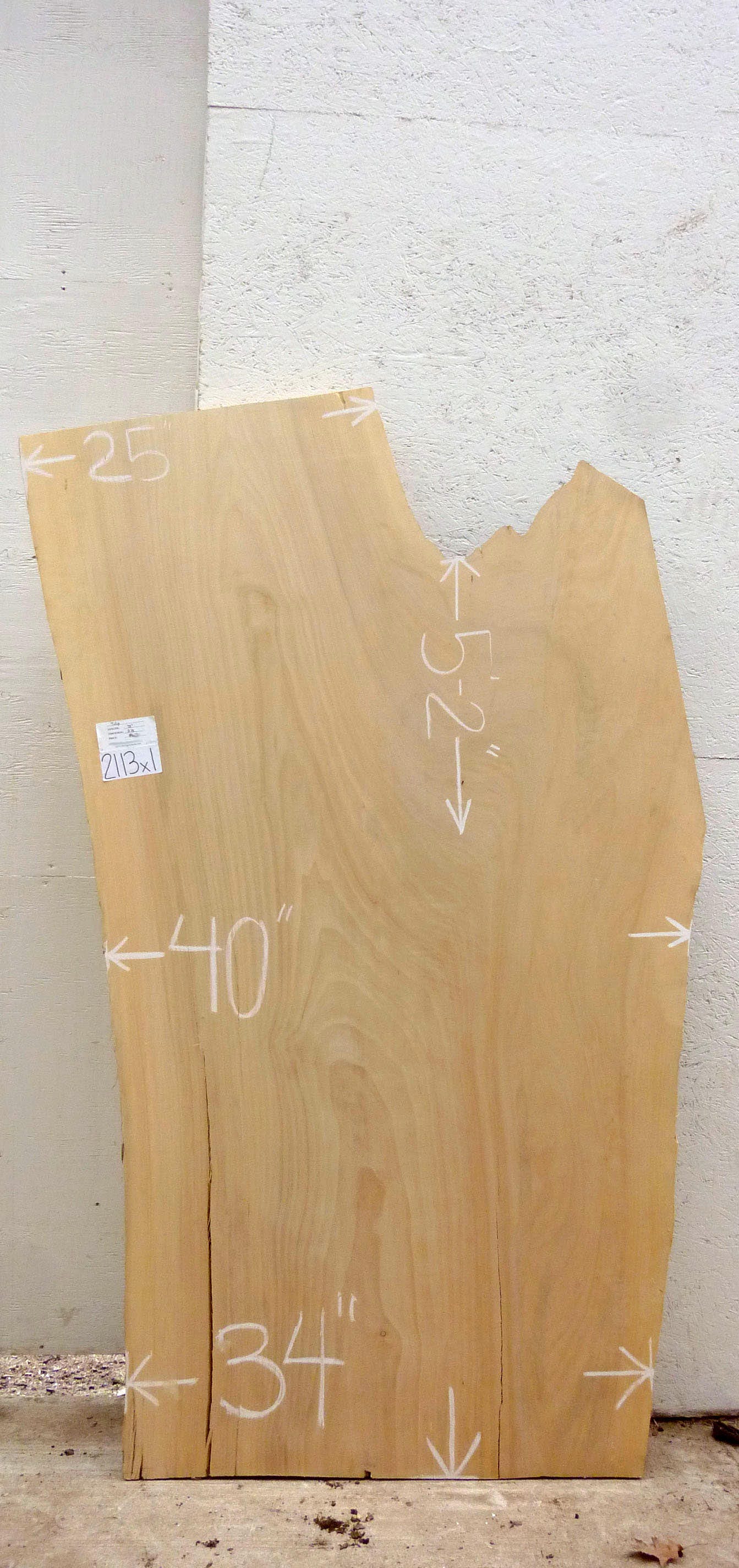 Rustic Kitchen Island Counter Top Tulip Poplar Natural Live Edge Raw ...