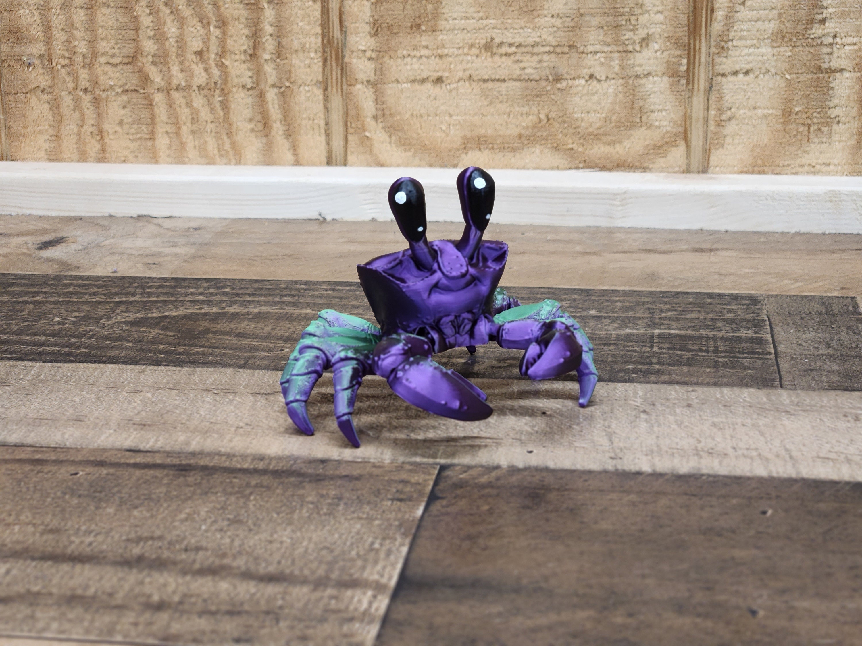 Ghost Crab 3D Printed Articulating Toy - Etsy