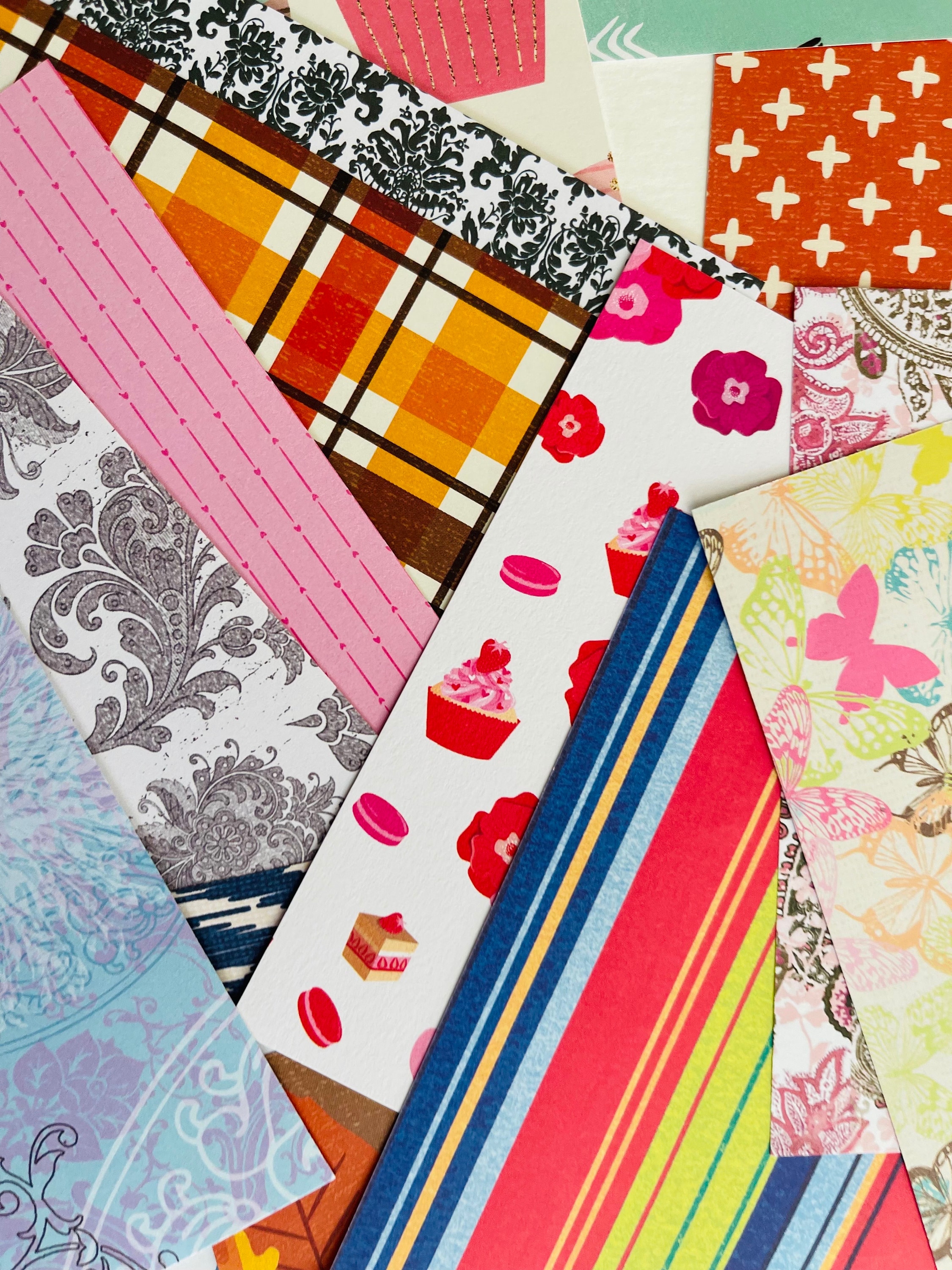 Color Paper Scrap Pack, Gorgeous Paper Pack, Assorted Papers ...