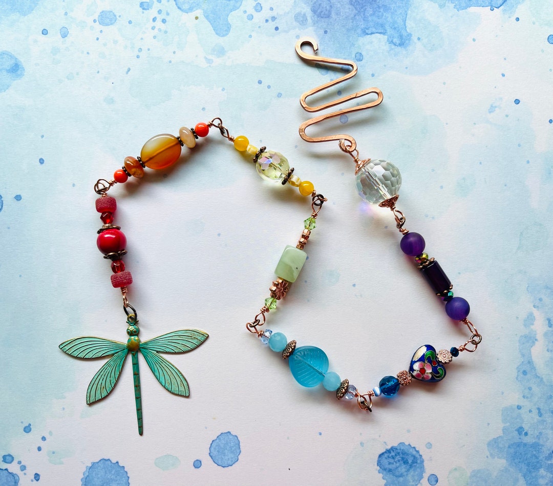 Chakra Window Sun Catcher Whimsical Window Hanging Rainbow Window Band ...