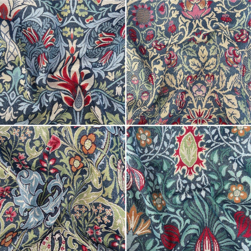 William Morris Upholstery Fabric - Etsy
