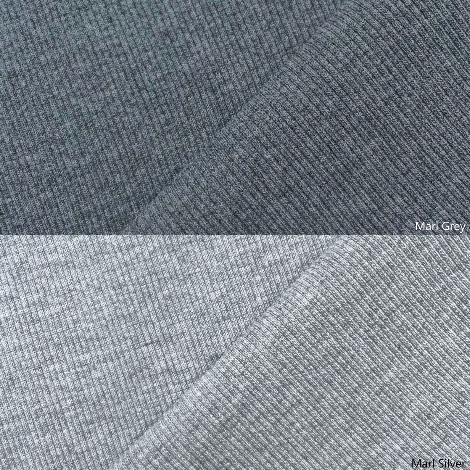 Plain Coloured Ribbing Stretch Tubular Ribbed Cuff Cuffing Cotton ...