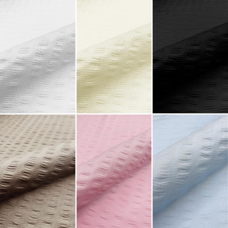 Seersucker Fabric - Etsy
