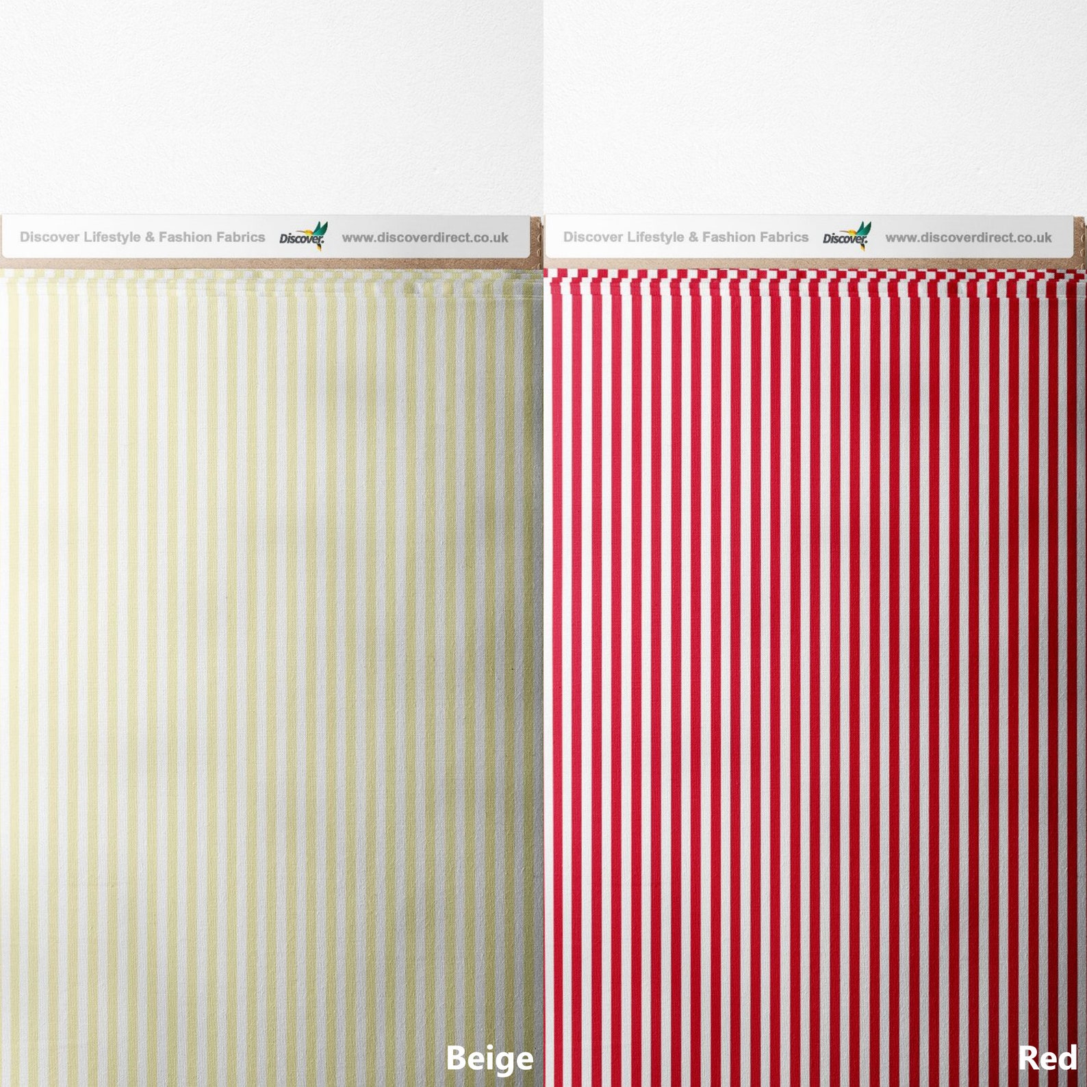 100% Cotton Candy Stripe Lines Design Print for Arts Crafts Dress ...