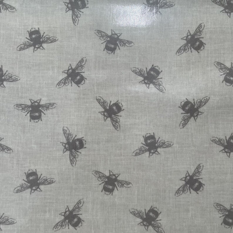 Bumble Bees Buzz Linen Print Premium Designer Table Cloth Wipe - Etsy UK