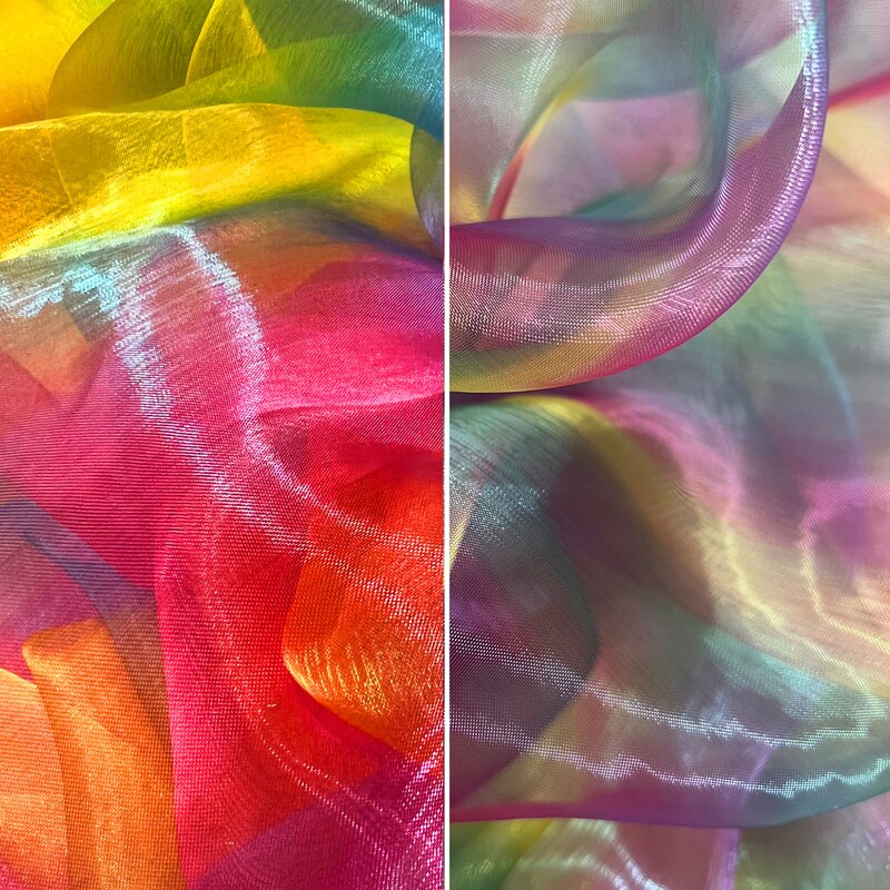Rainbow Organza - Etsy