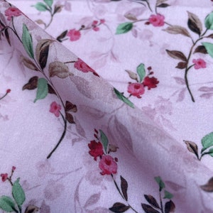 100% Cotton Lawn Ellie Floral Flowers Print Design Summer Clothing ...