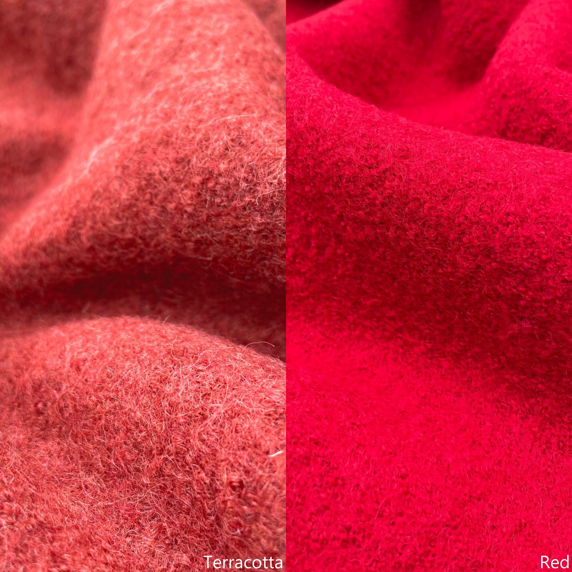 100% Boiled Wool Plain Coloured Fabric Material for Berets - Etsy UK