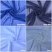 Plain Chiffon Sheer Soft Polyester Lightweight Summer Woven Dressmaking ...