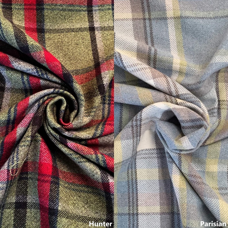 Premium Wool Effect Washable Skye Balmoral Tartan Fabric Ideal - Etsy UK
