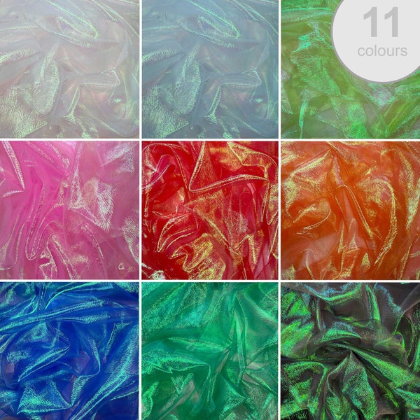 Silk Organza Fabric - Etsy UK