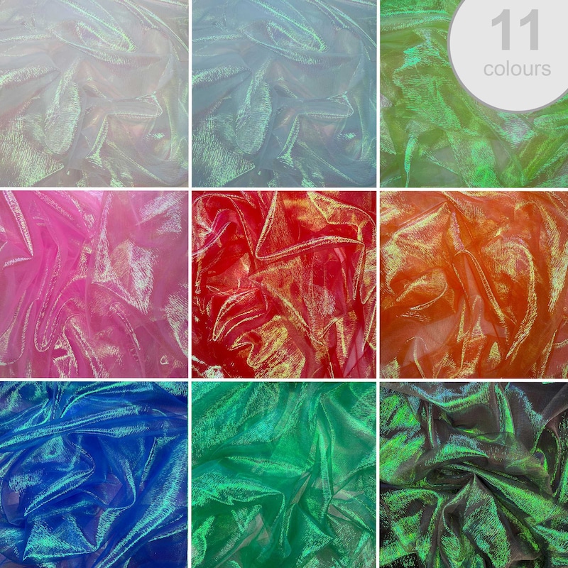 Two Tone Shiny Fabric - Etsy UK