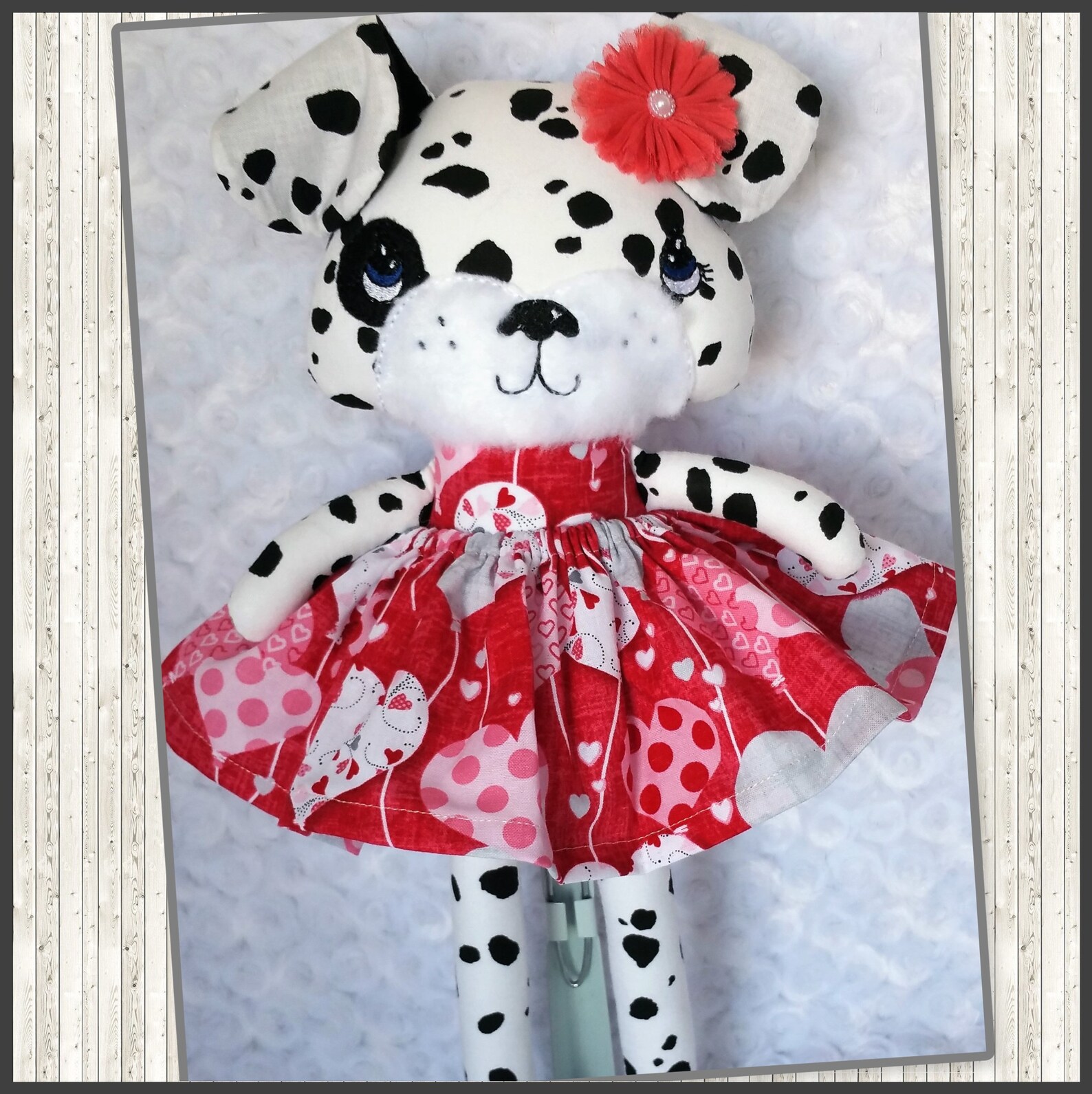 Handmade Stuffie Dog Puppy Fabric Doll Rag Doll Custom - Etsy