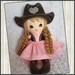 Handmade Rag Doll, Cowgirl, Fabric Doll Custom Order - Etsy