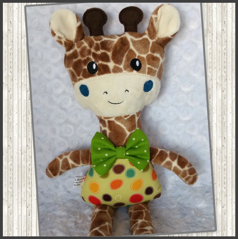 Handmade Stuffie Giraffe Fabric Doll Rag Doll Custom Order - Etsy
