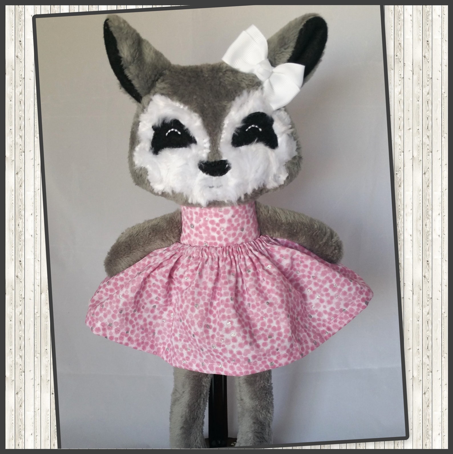 Handmade Stuffie Wolf Fabric Doll Rag Doll Custom Order - Etsy