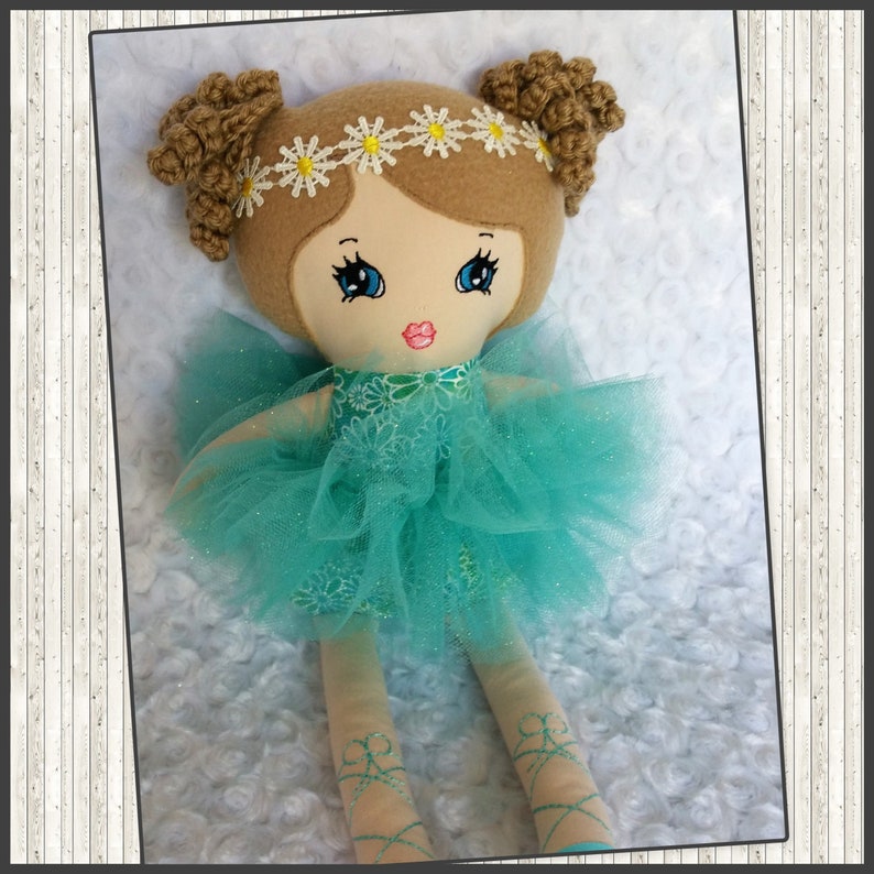 Handmade Rag Doll Fabric Doll Custom Order | Etsy