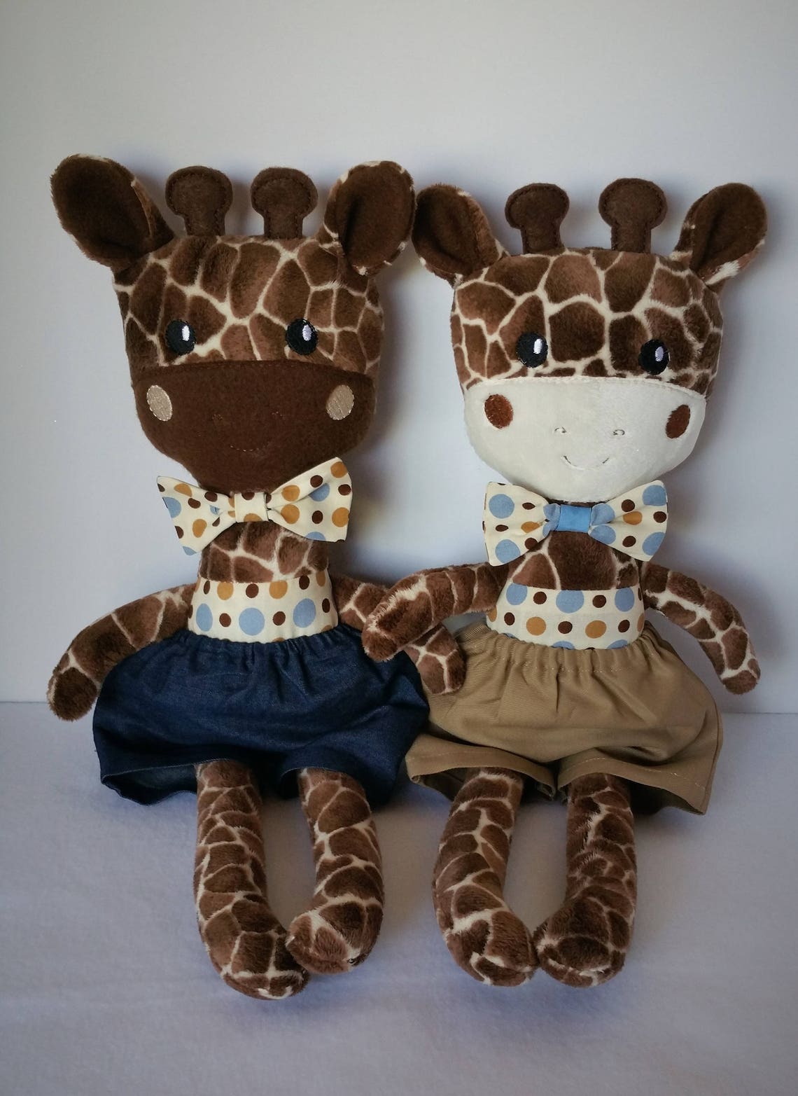 Handmade Stuffie Giraffe Fabric Doll Rag Doll Custom Order - Etsy