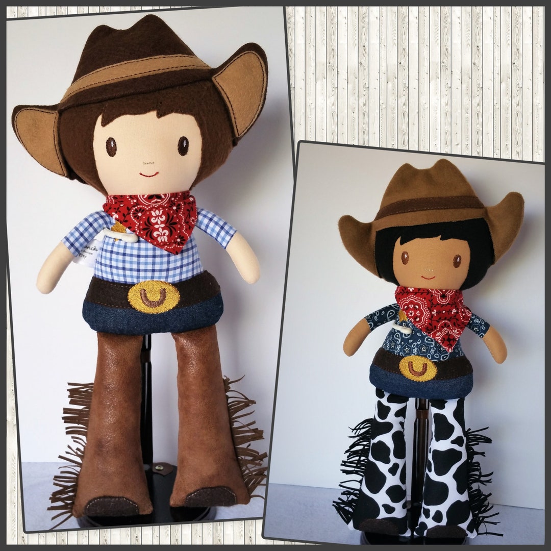 Cowboy Doll Custom Heirloom Doll - Etsy