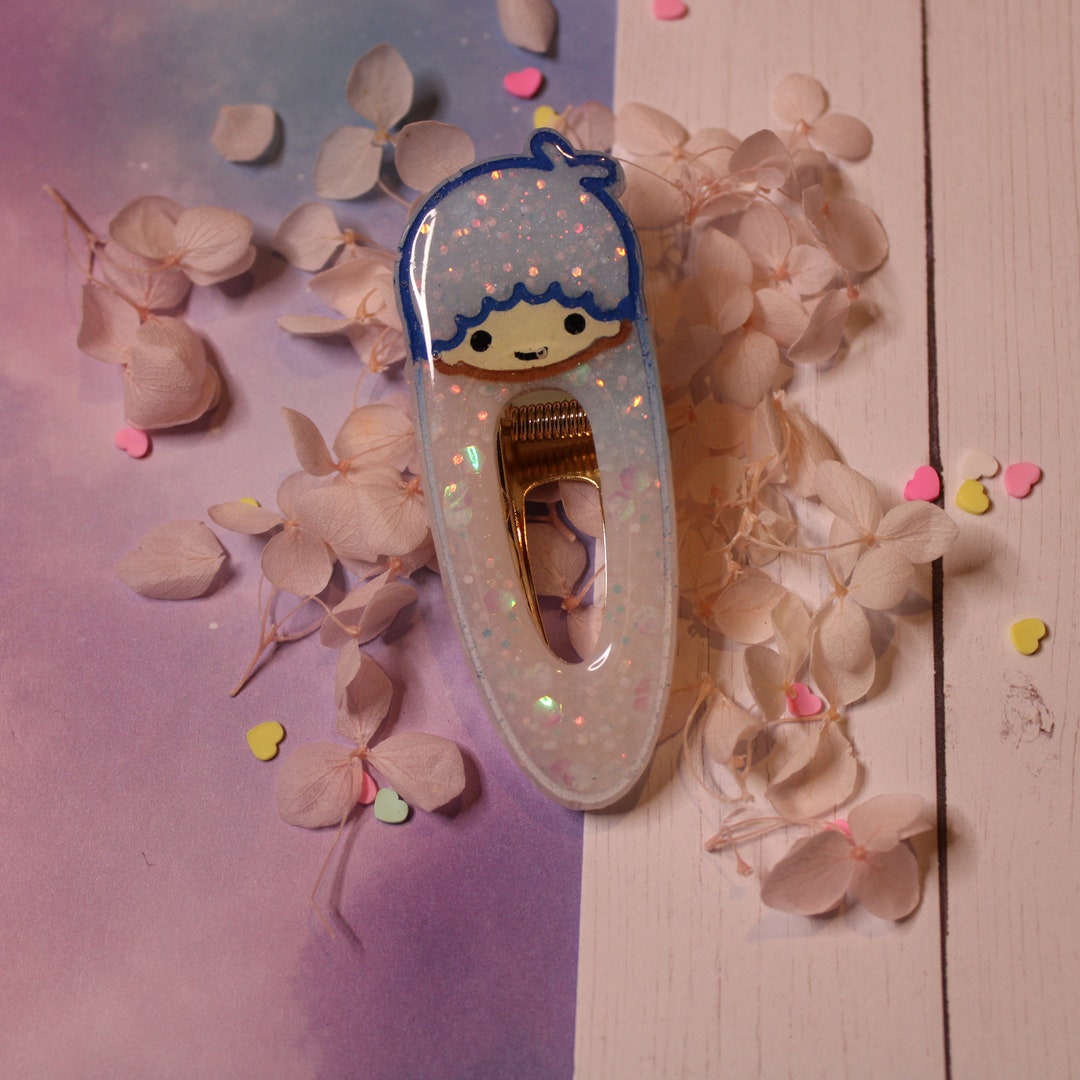 Blue Kawaii Boy Handmade Alligator Hair Clip Barrette Appx 7cm - Etsy